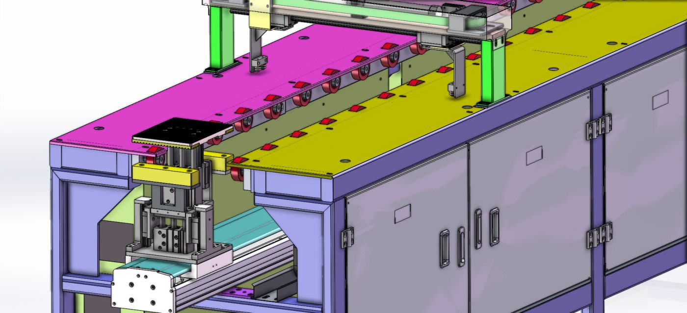 industrial 3D model Sheet metal centering puller - MACHINE - WORLD