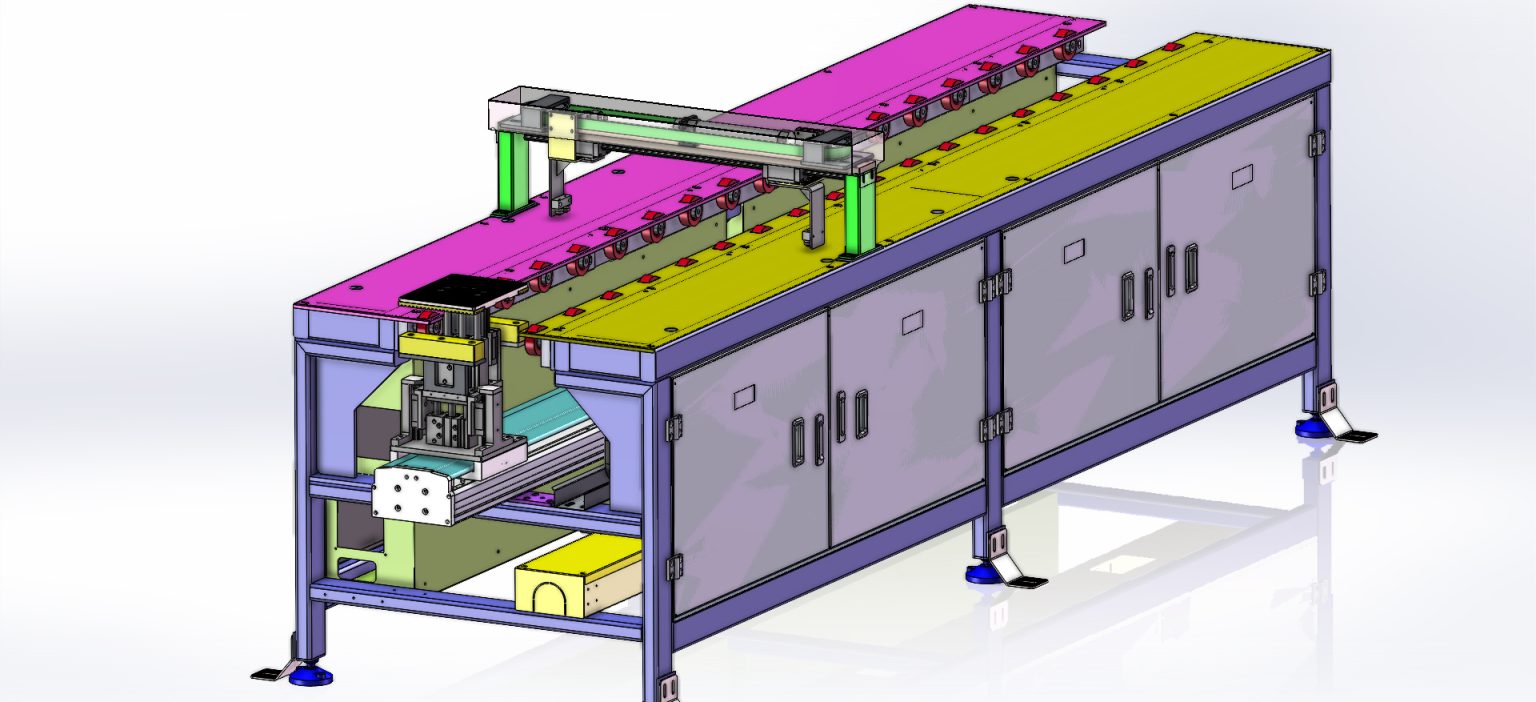 industrial 3D model Sheet metal centering puller - MACHINE - WORLD