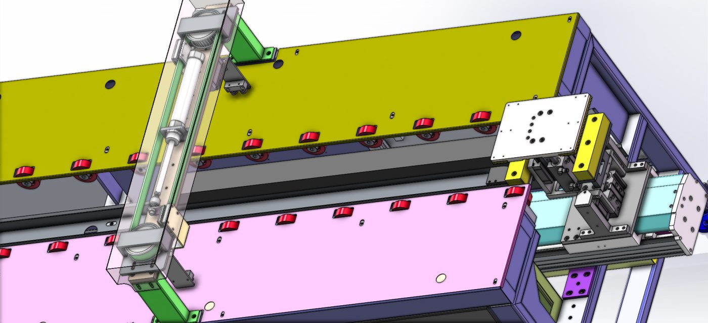 industrial 3D model Sheet metal centering puller - MACHINE - WORLD