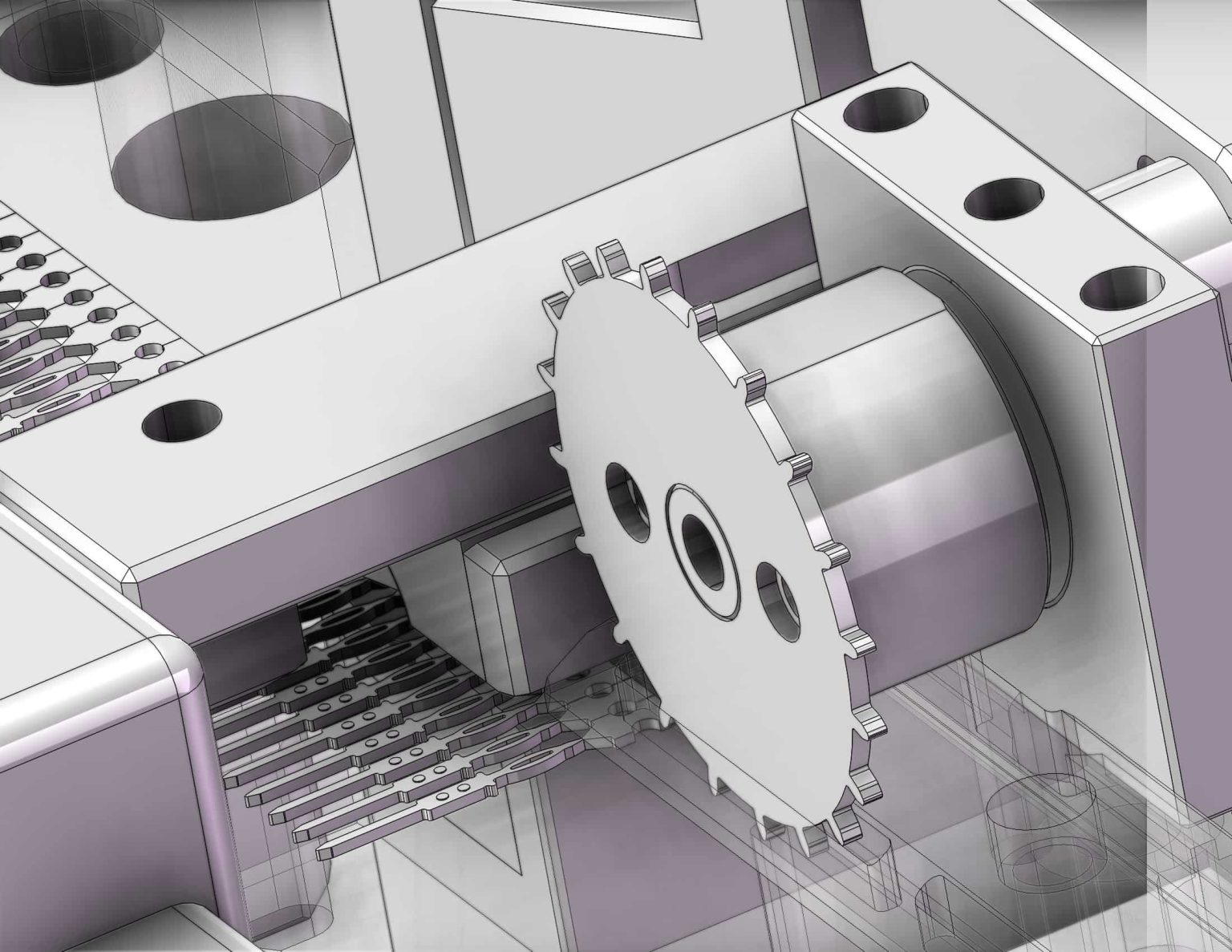 industrial 3D model Cam PIN machine - MACHINE - WORLD