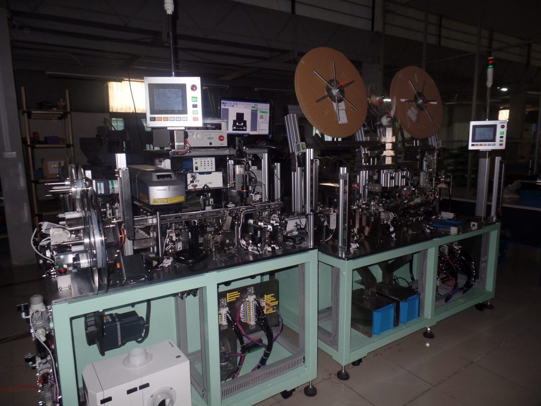 industrial 3D model Electronic connector packing and assembly machine ...