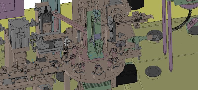 industrial 3D model Electronic connector packing and assembly machine ...