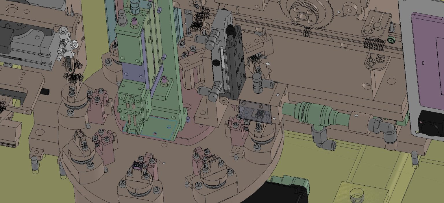 industrial 3D model Electronic connector packing and assembly machine ...