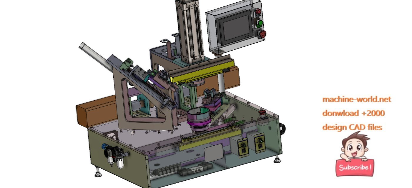 industrial 3D model Glue machine - MACHINE - WORLD