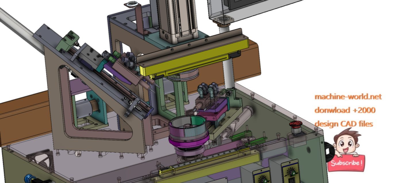 industrial 3D model Glue machine - MACHINE - WORLD