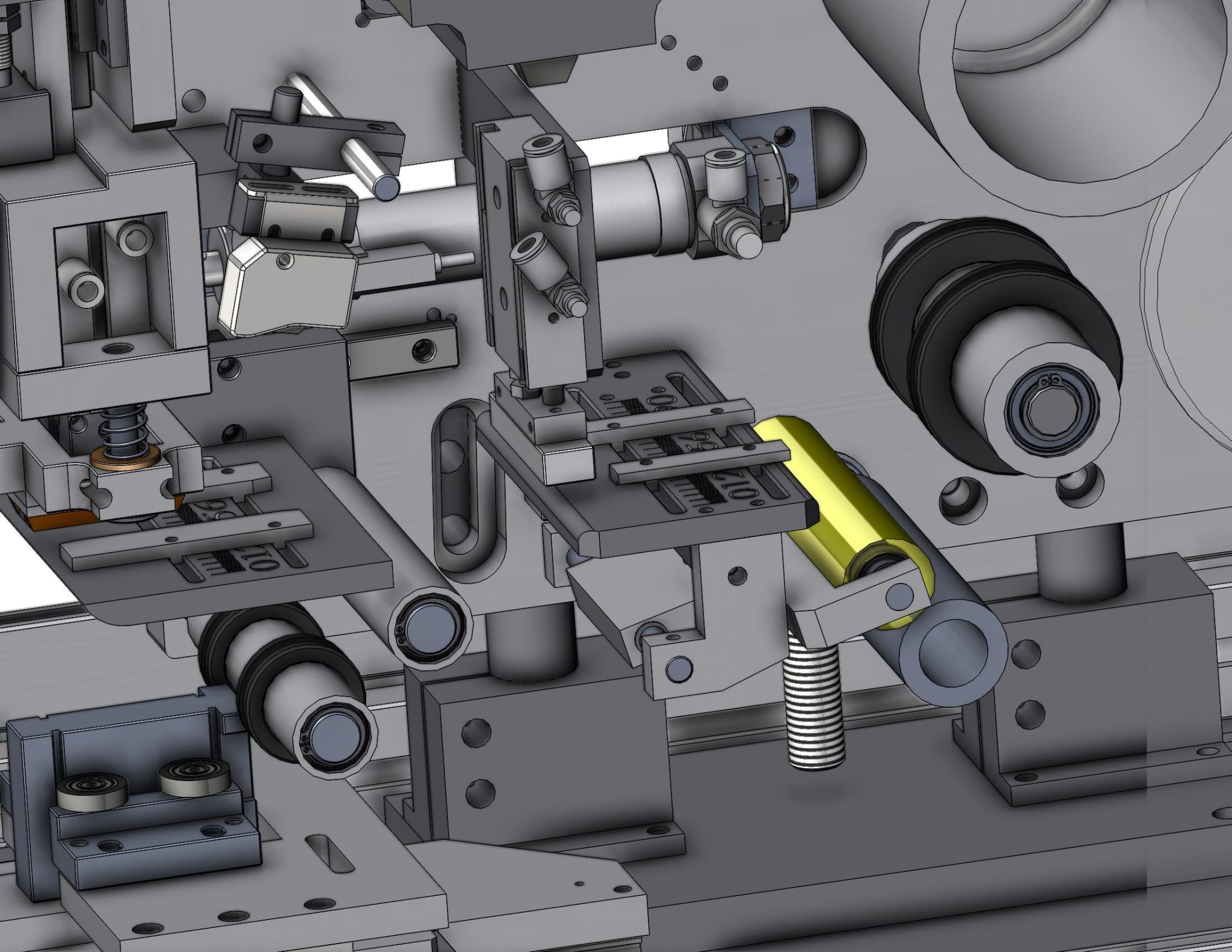 industrial 3D model Labeling and filming machines - MACHINE - WORLD