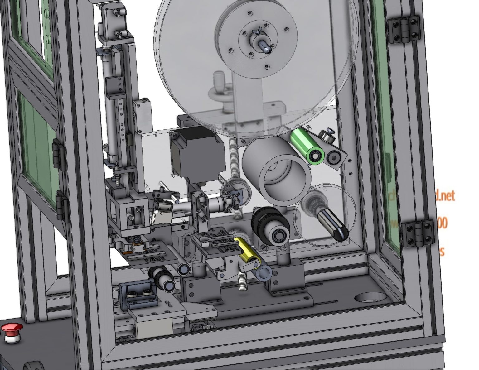 industrial 3D model Labeling and filming machines - MACHINE - WORLD