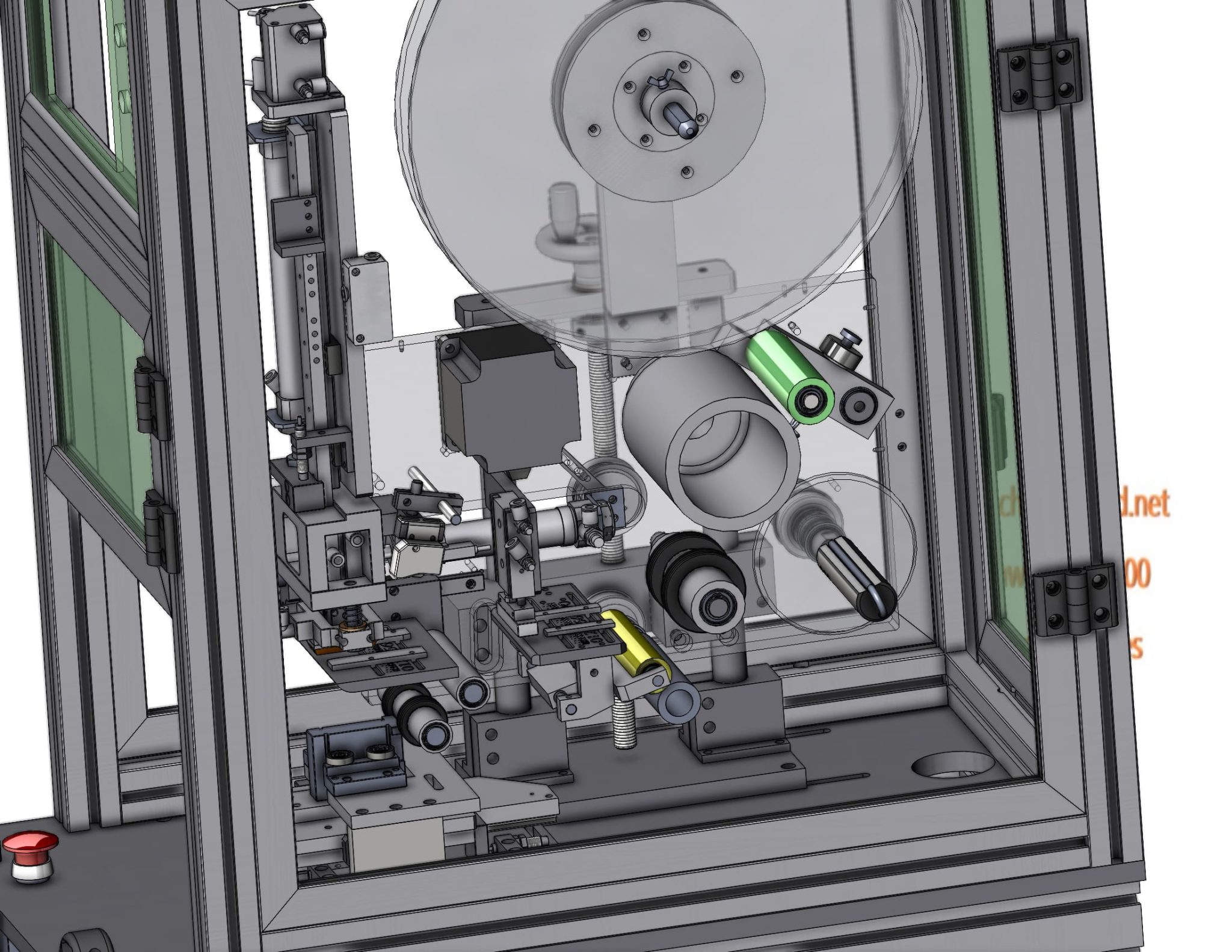 industrial 3D model Labeling and filming machines - MACHINE - WORLD