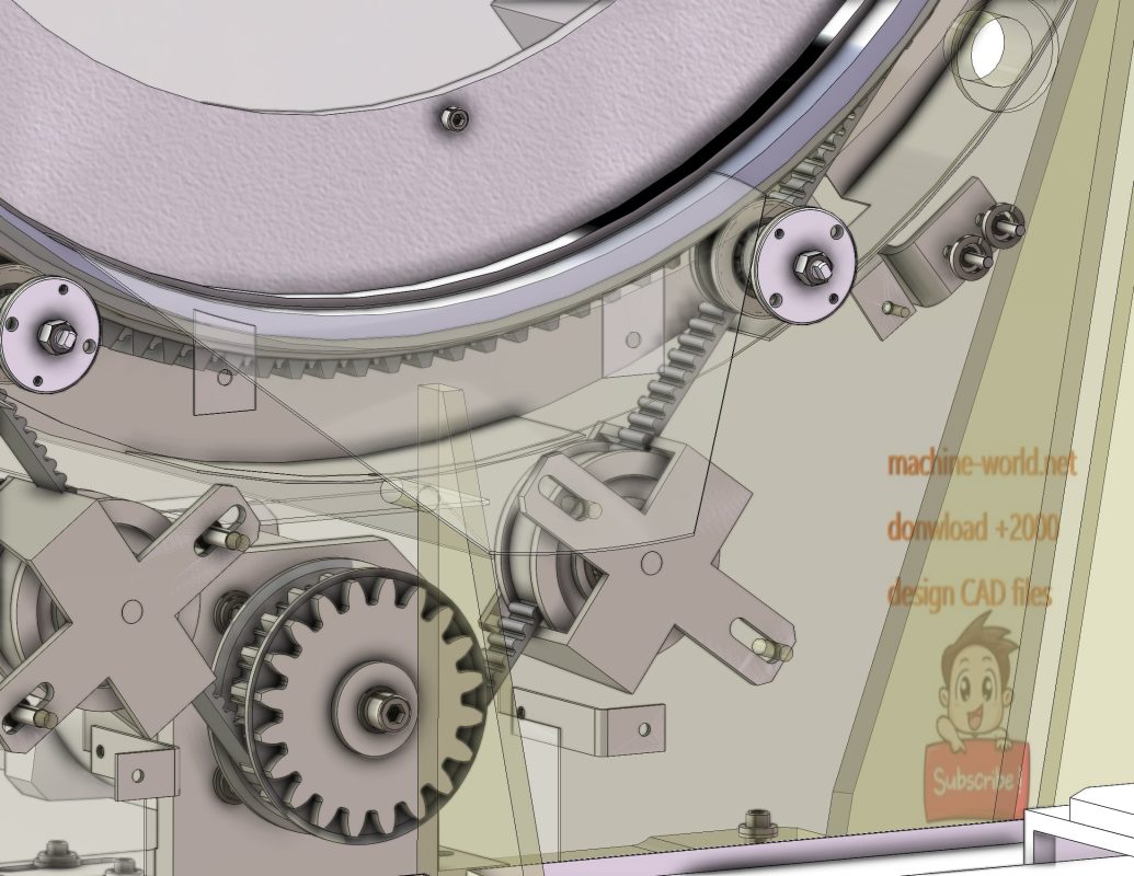 industrial 3D model Round rod winding machine - MACHINE - WORLD