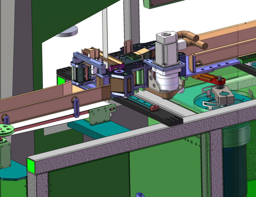 industrial 3D model Toilet paper roll cutter - MACHINE - WORLD