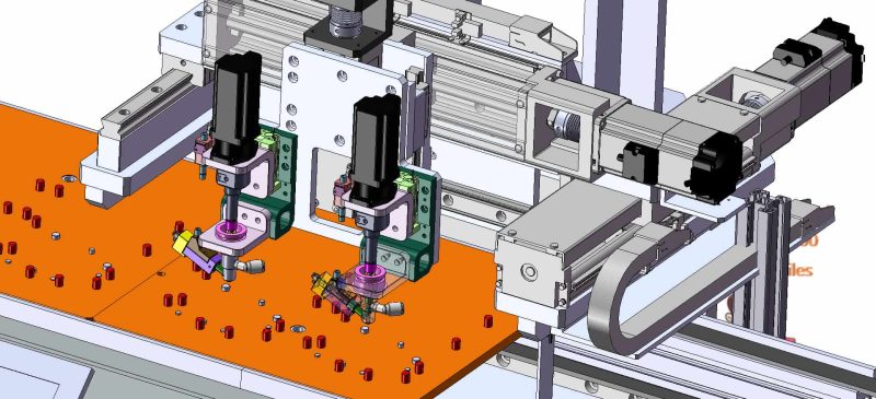 industrial 3D model Automatic tapping and welding machine - MACHINE - WORLD