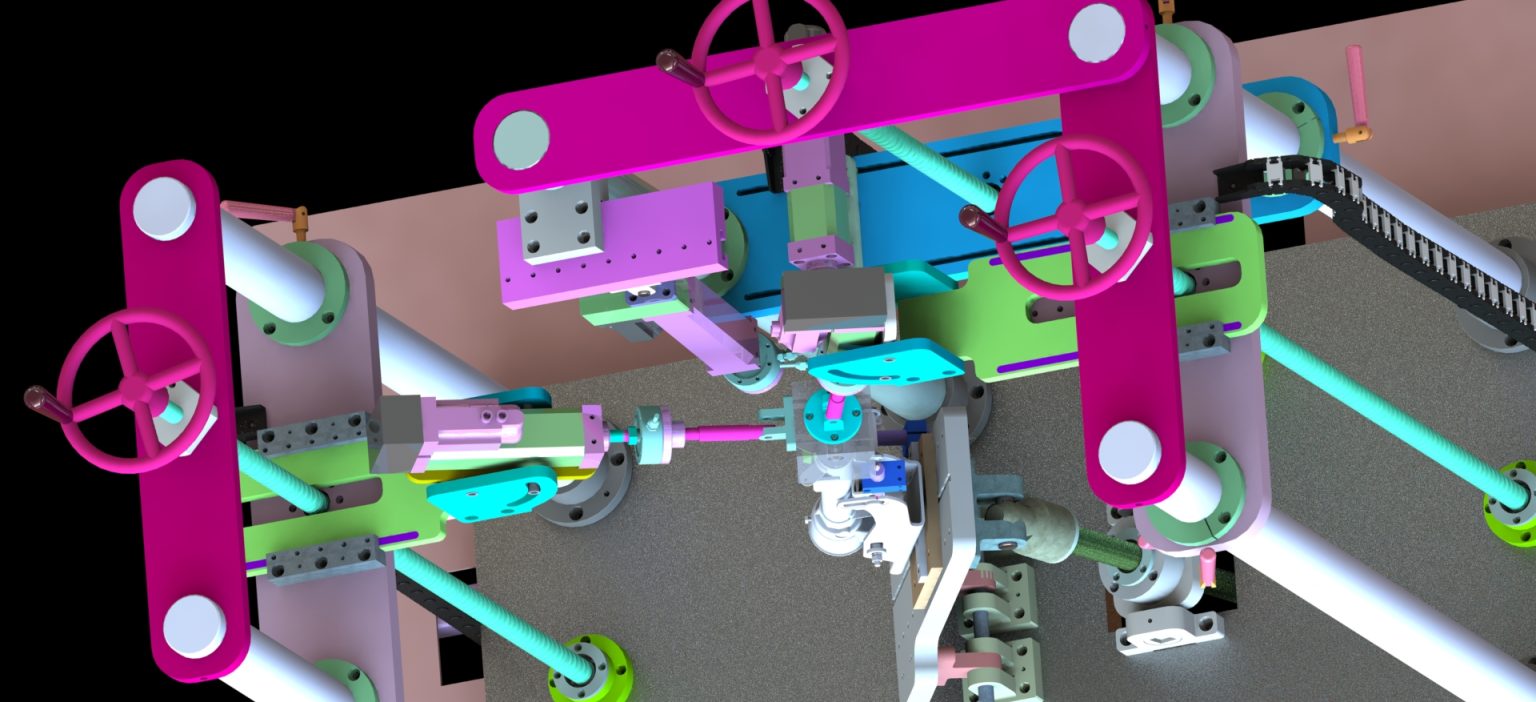 industrial 3D model Fatigue testing of automobile steering column ...