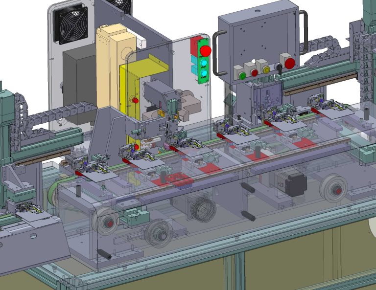 industrial 3D model material cutting machine - MACHINE - WORLD