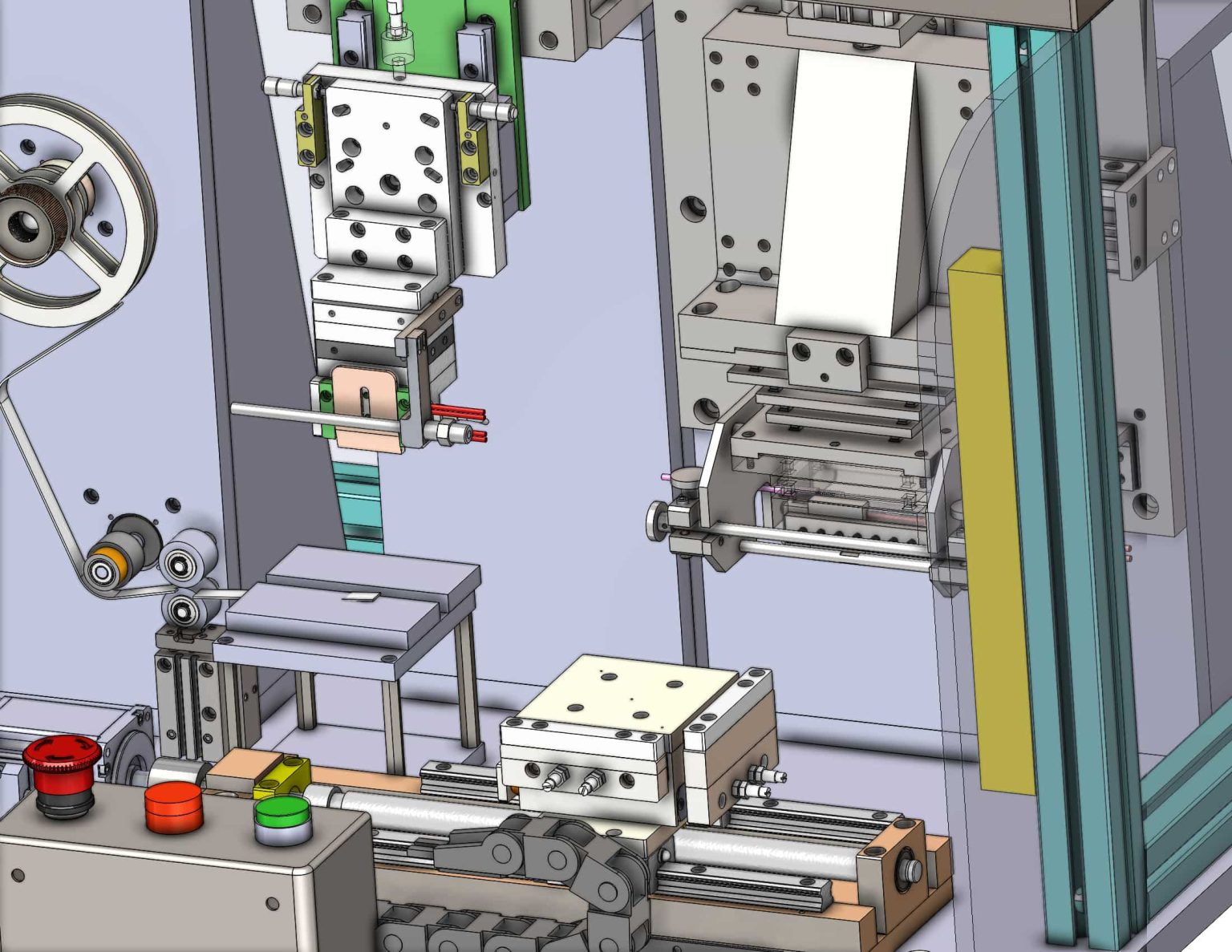 industrial 3D model ACF Automatic Labeling Machine - MACHINE - WORLD