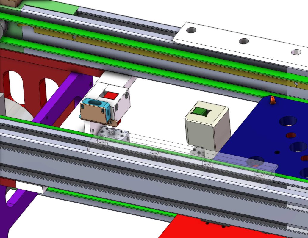 industrial 3D model Double layer synchronous precision conveyor ...