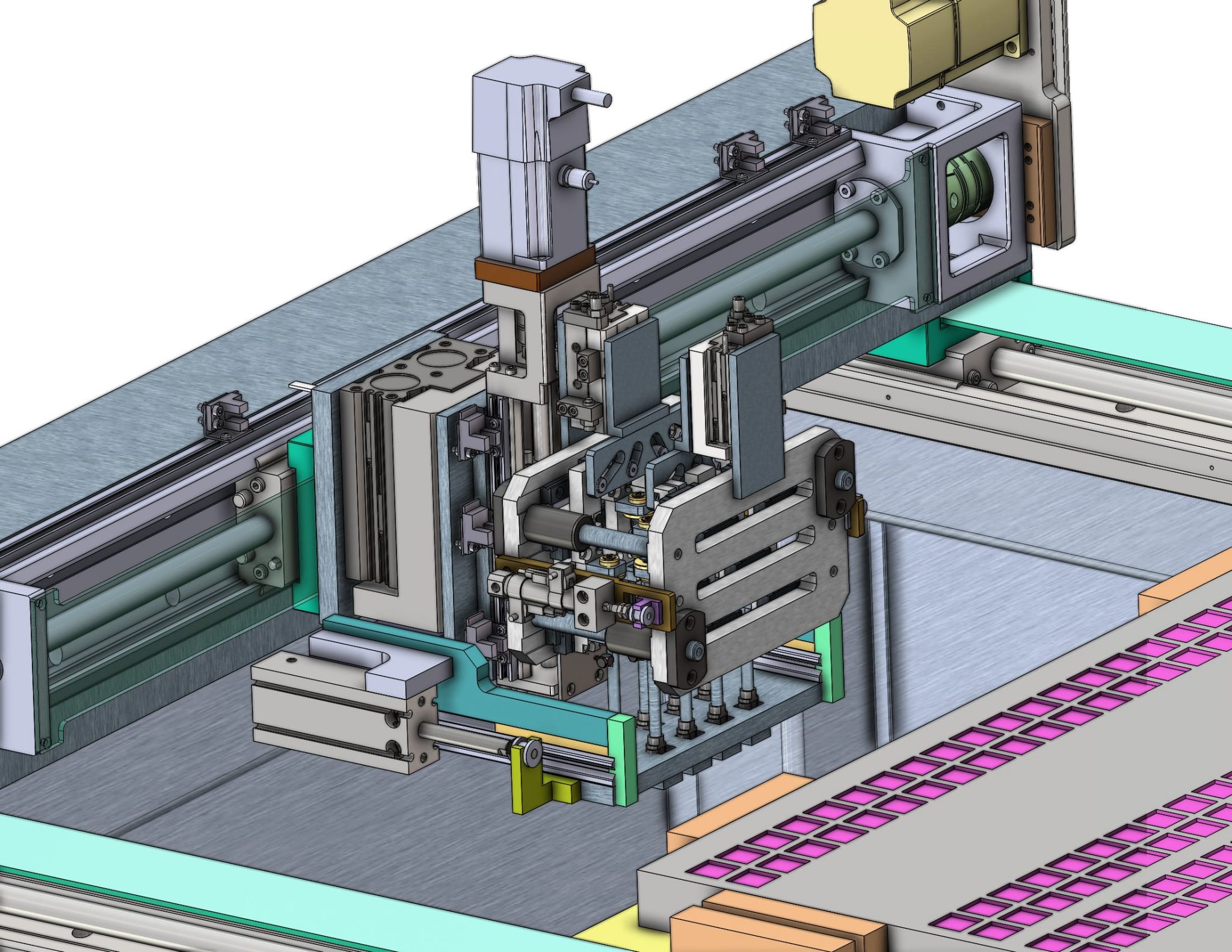 industrial 3D model Chip Catching Test Equipment - MACHINE - WORLD