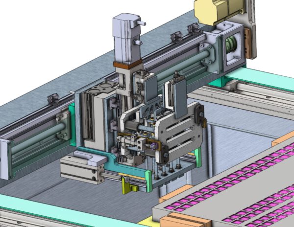 industrial 3D model Chip Catching Test Equipment - MACHINE - WORLD