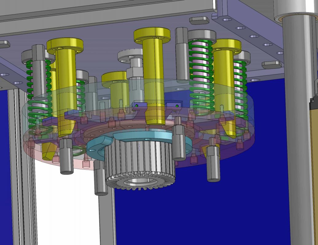 industrial 3D model Manual winding machine - MACHINE - WORLD