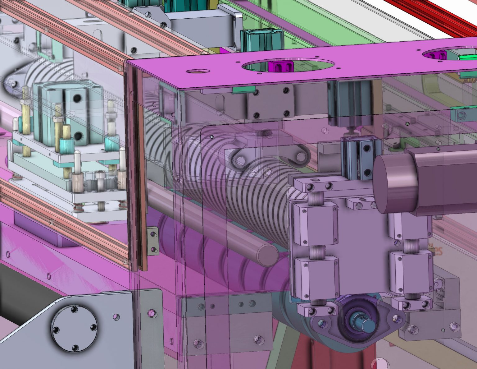 industrial 3D model photocell film cutting machine - MACHINE - WORLD
