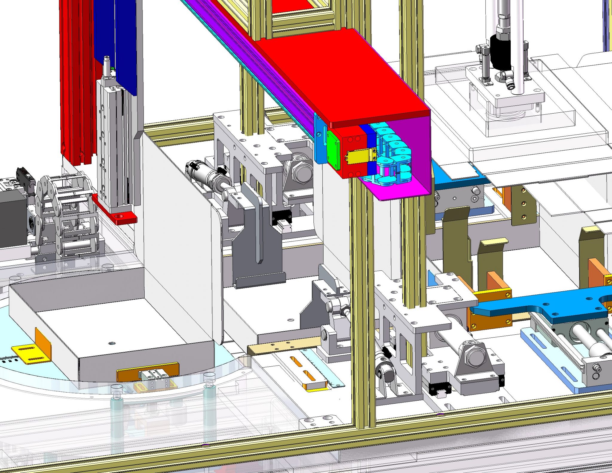 industrial 3D model Carton box folding machine - MACHINE - WORLD