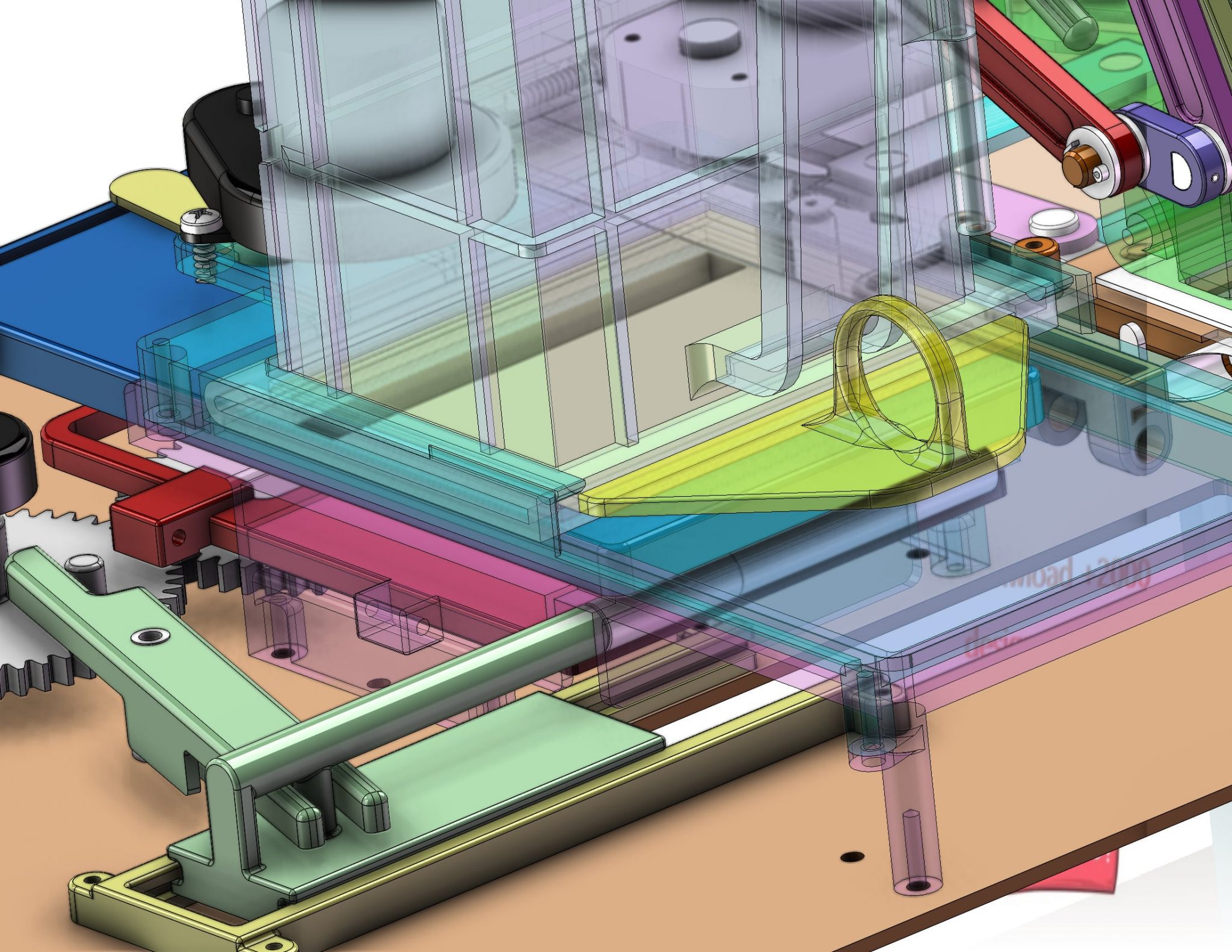 industrial 3D model Cigarette rolling machine - MACHINE - WORLD