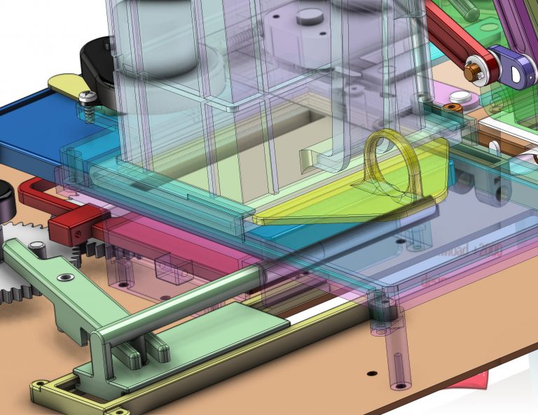 industrial 3D model Cigarette rolling machine - MACHINE - WORLD