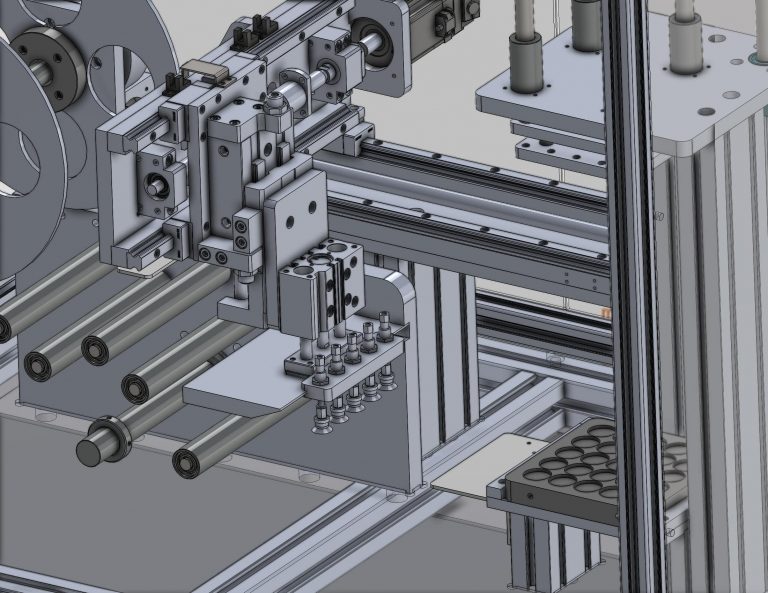 industrial 3D model Logo sticker machine - MACHINE - WORLD