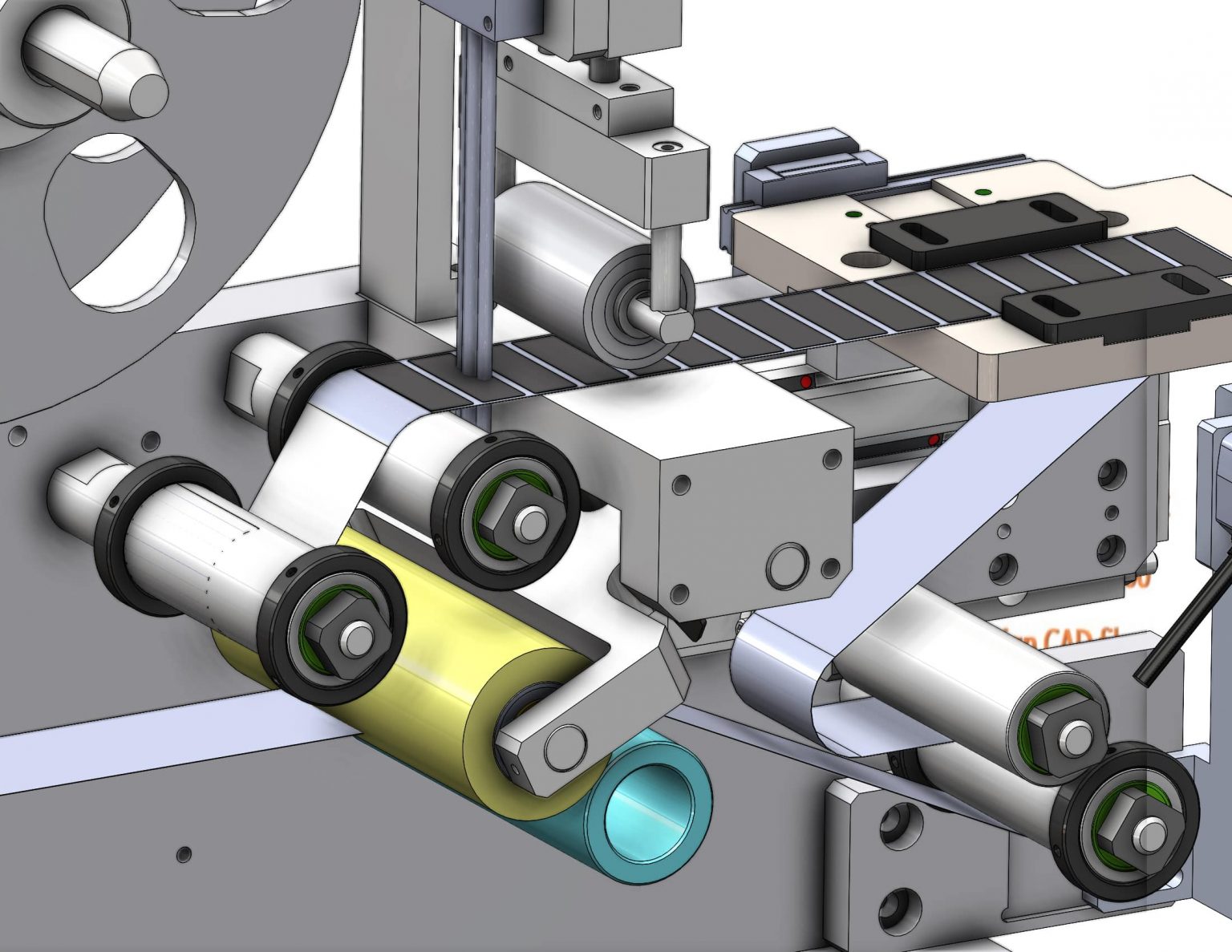 industrial 3D model Recoverable labeling machine - MACHINE - WORLD