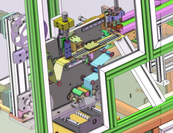 industrial 3D model TYG automatic labeling machine - MACHINE - WORLD