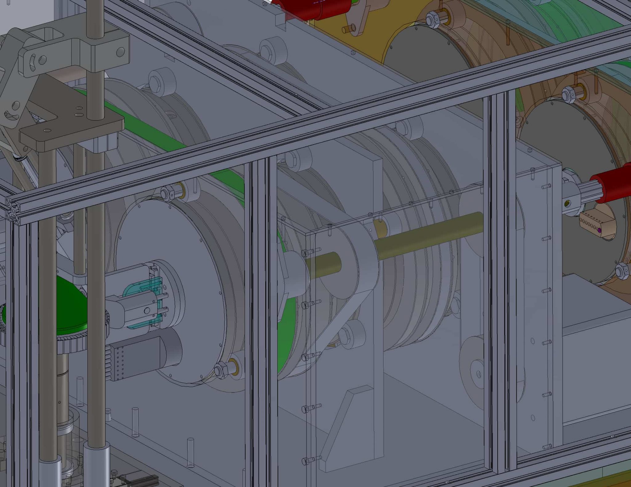 industrial 3D model Winding machine - MACHINE - WORLD
