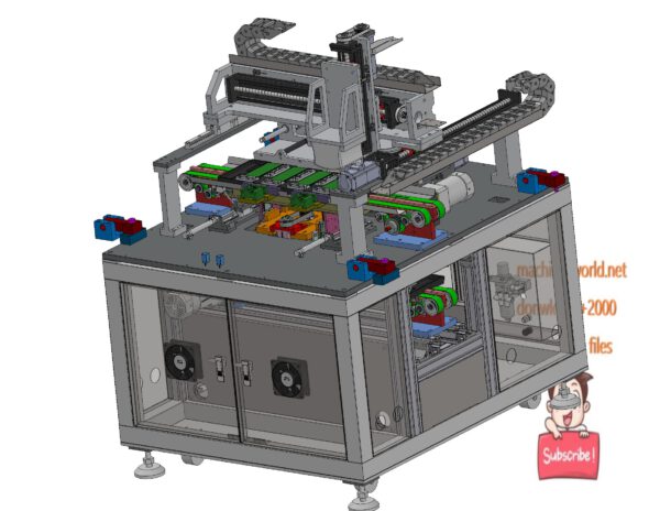 industrial 3D model Silk Screen Printing Machine 2 - MACHINE - WORLD