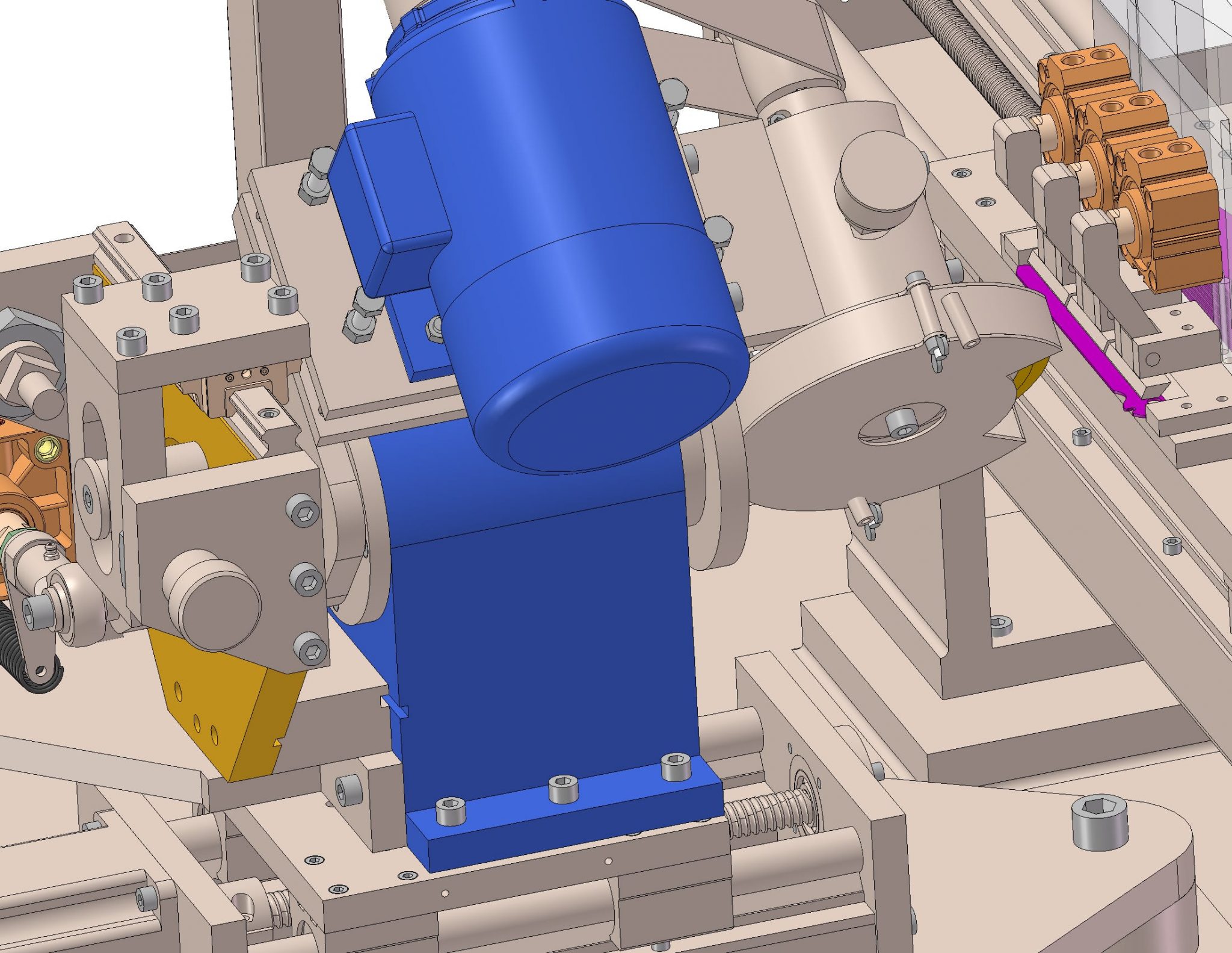industrial 3D model Blade cutter - MACHINE - WORLD
