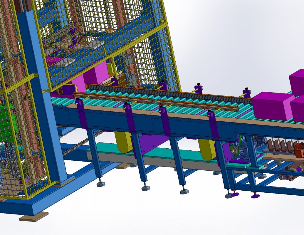 industrial 3D model Factory logistics equipment - MACHINE - WORLD