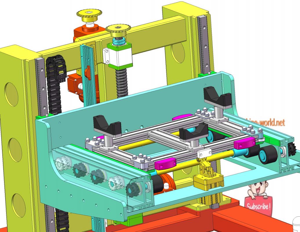 industrial 3D model Heavy lift - MACHINE - WORLD