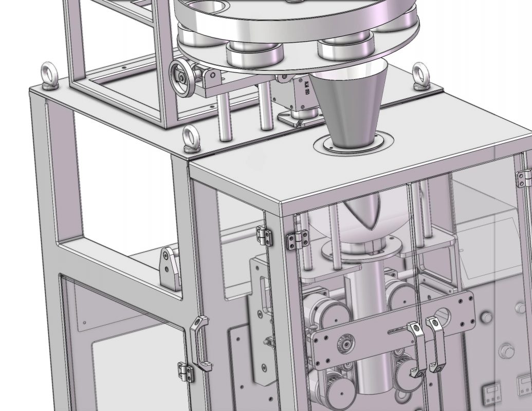 industrial 3D model collar packing machine - MACHINE - WORLD