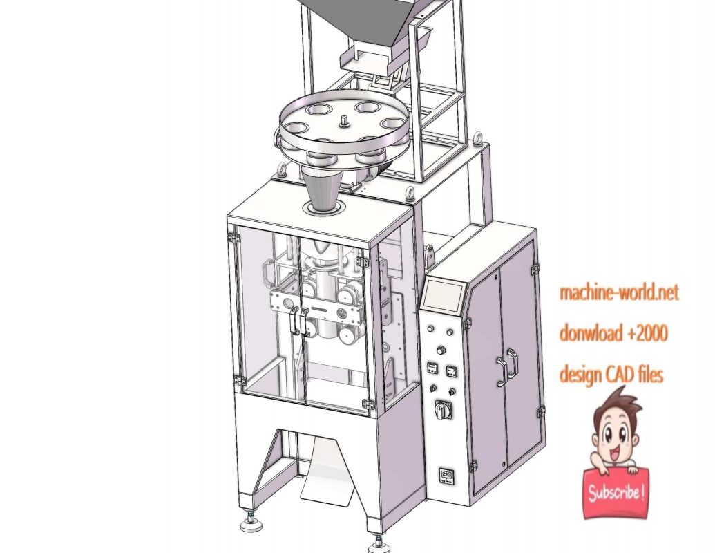 industrial 3D model collar packing machine - MACHINE - WORLD