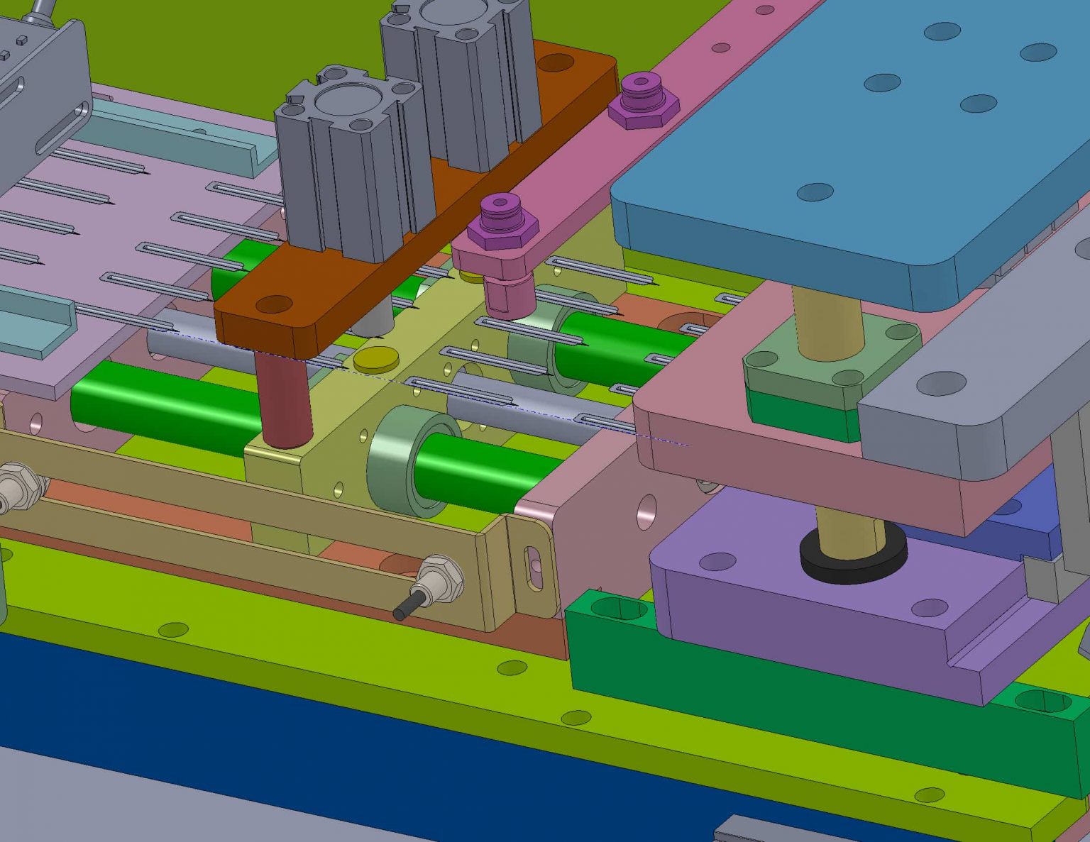 industrial 3D model punch knife packaging machine - MACHINE - WORLD