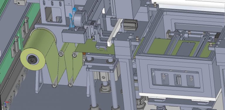 industrial 3d model 3D non guide film laminating machine - MACHINE - WORLD