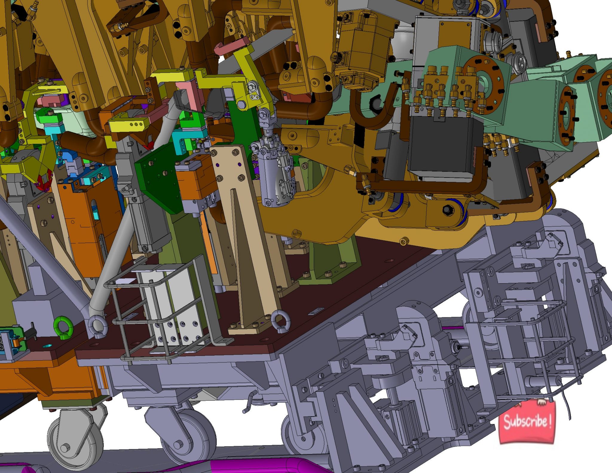 industrial 3D model Complex welding jigs - MACHINE - WORLD