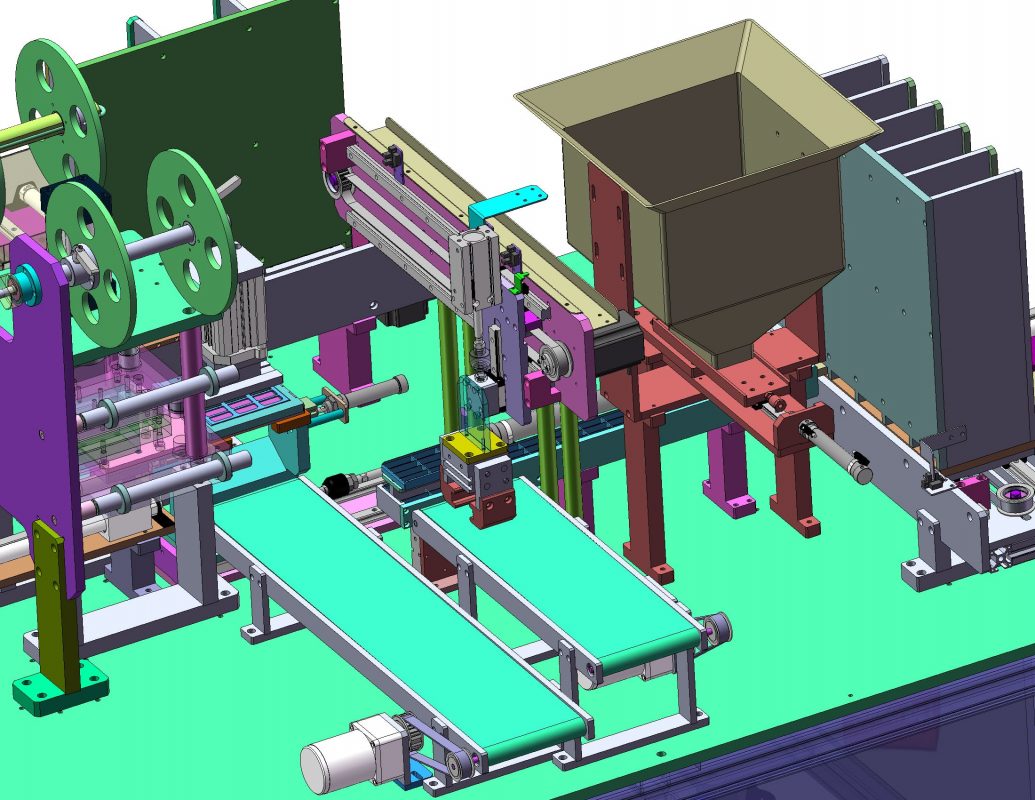 industrial 3D model Granular feeder - MACHINE - WORLD