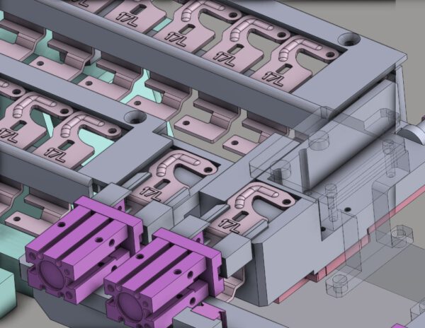 industrial 3D model Microwave oven door hinge riveting machine ...