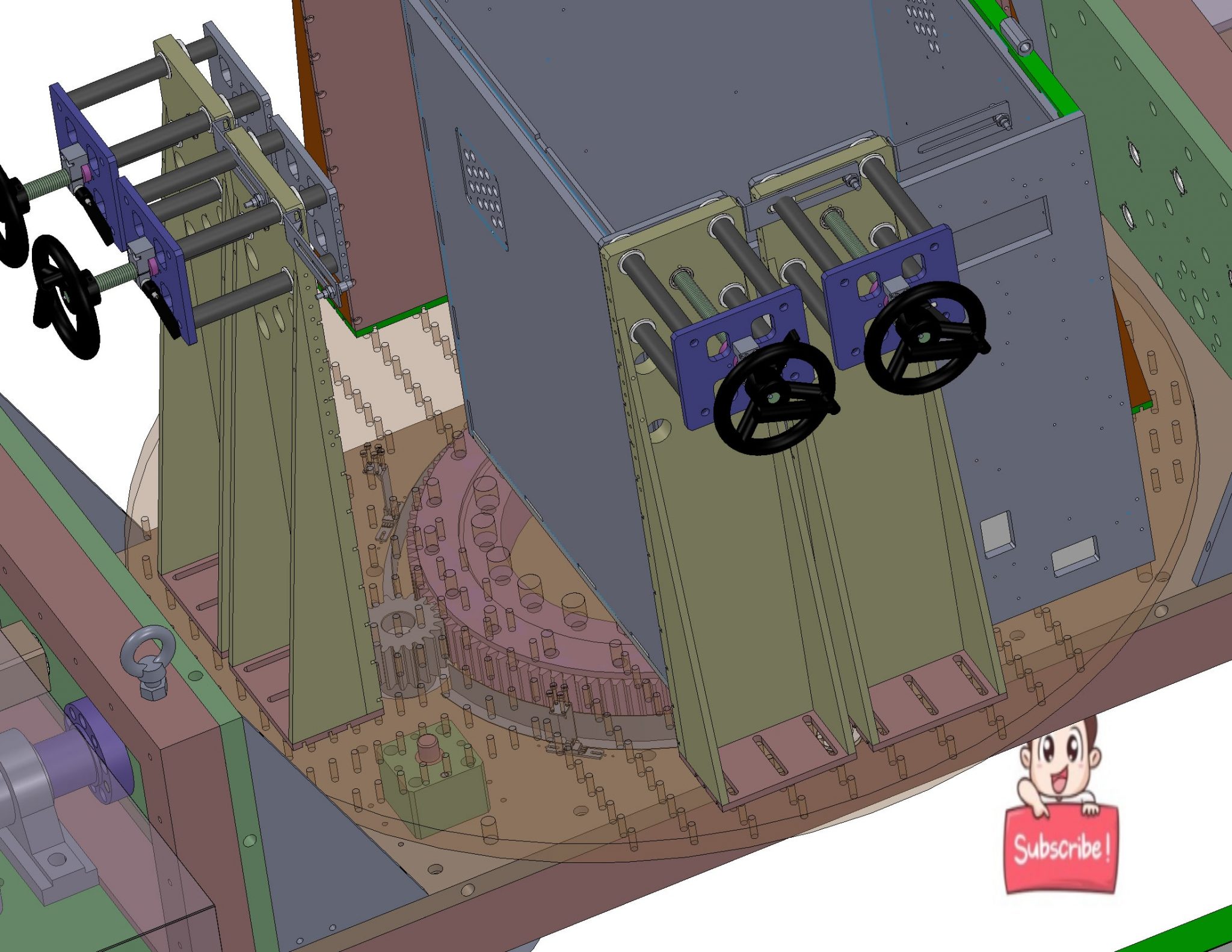 industrial 3D model Welding positioner - MACHINE - WORLD