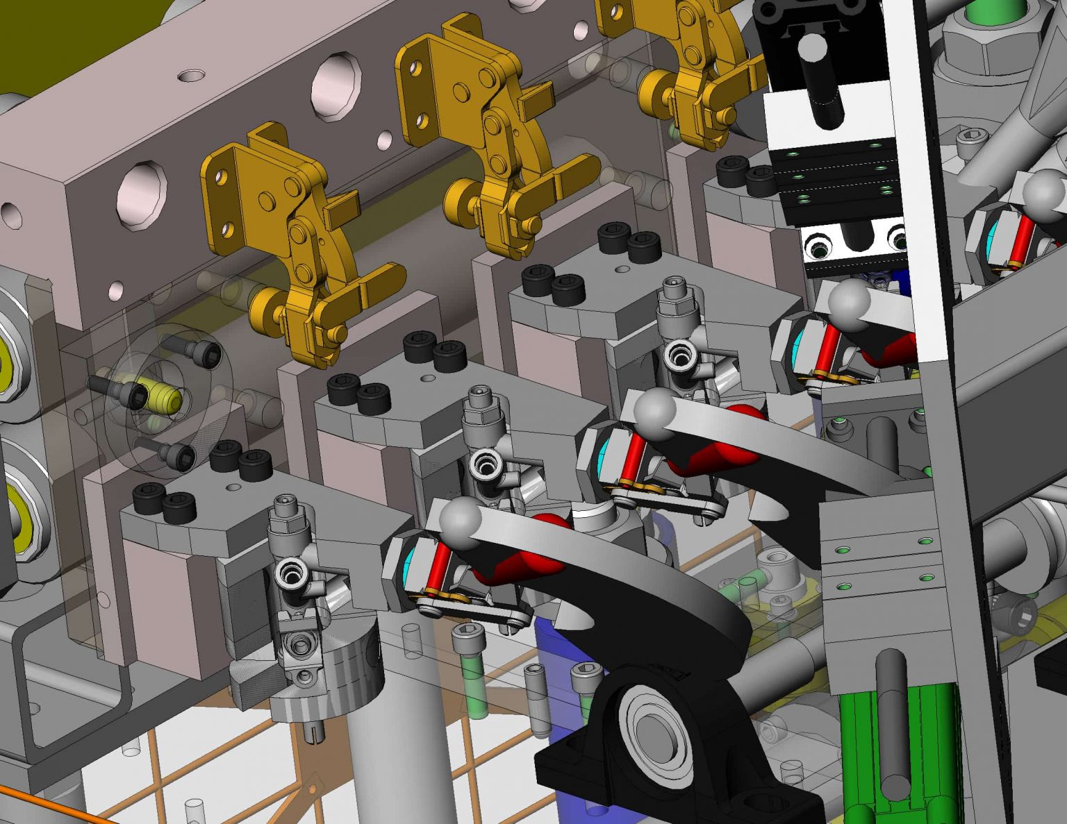industrial 3D model hydraulic valve tightness testing machine - MACHINE ...