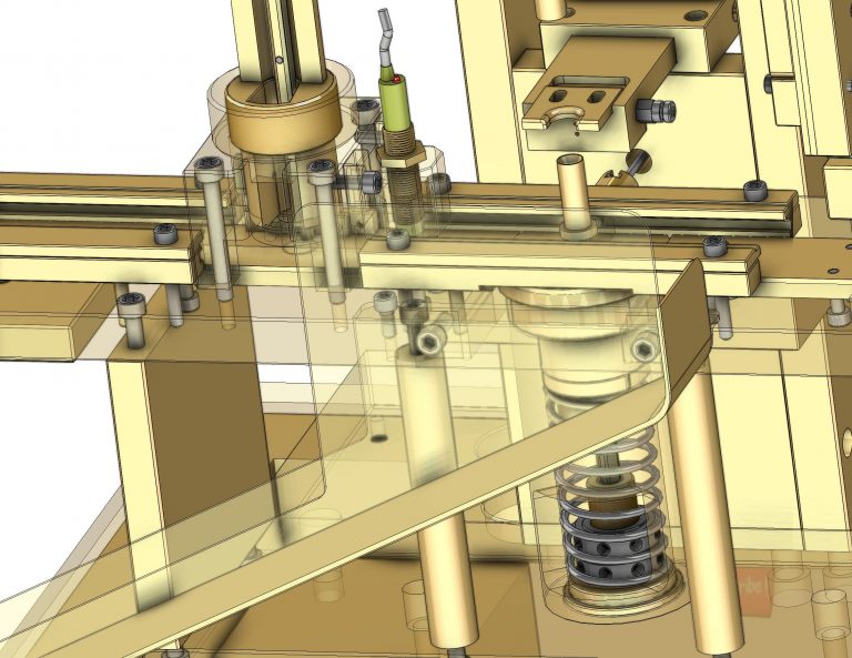 industrial 3D model rotor core punching machine - MACHINE - WORLD