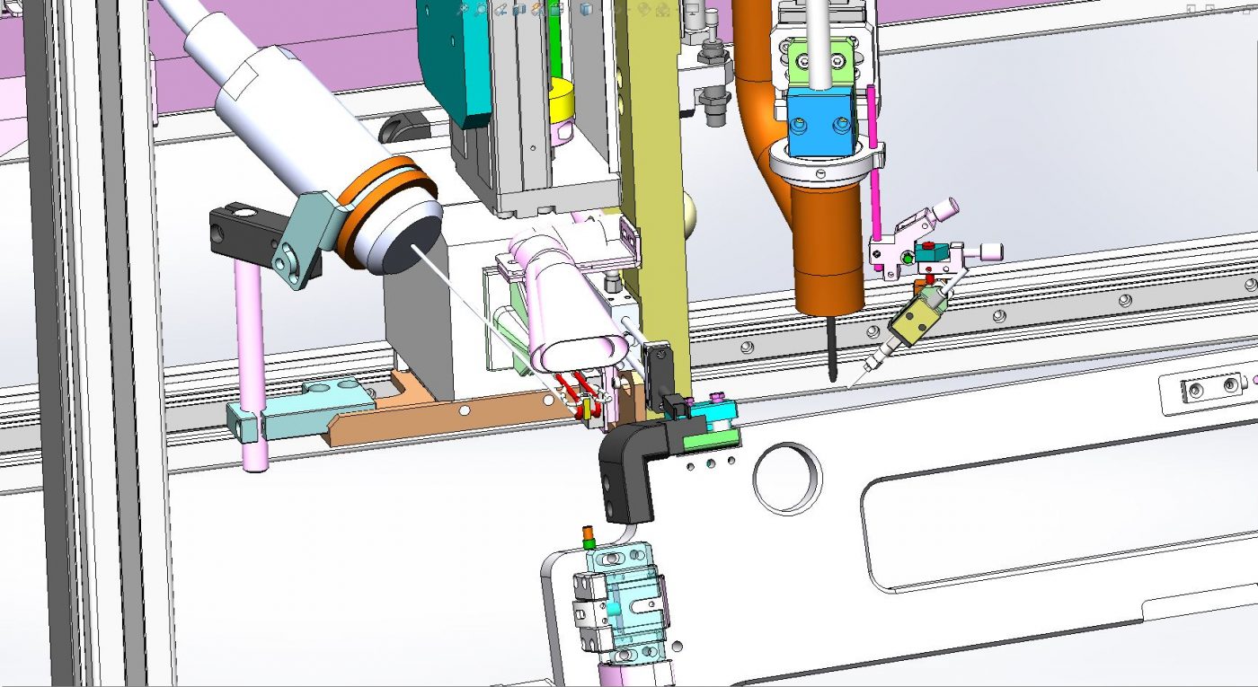 industrial 3D model 7 axis welding machine - MACHINE - WORLD