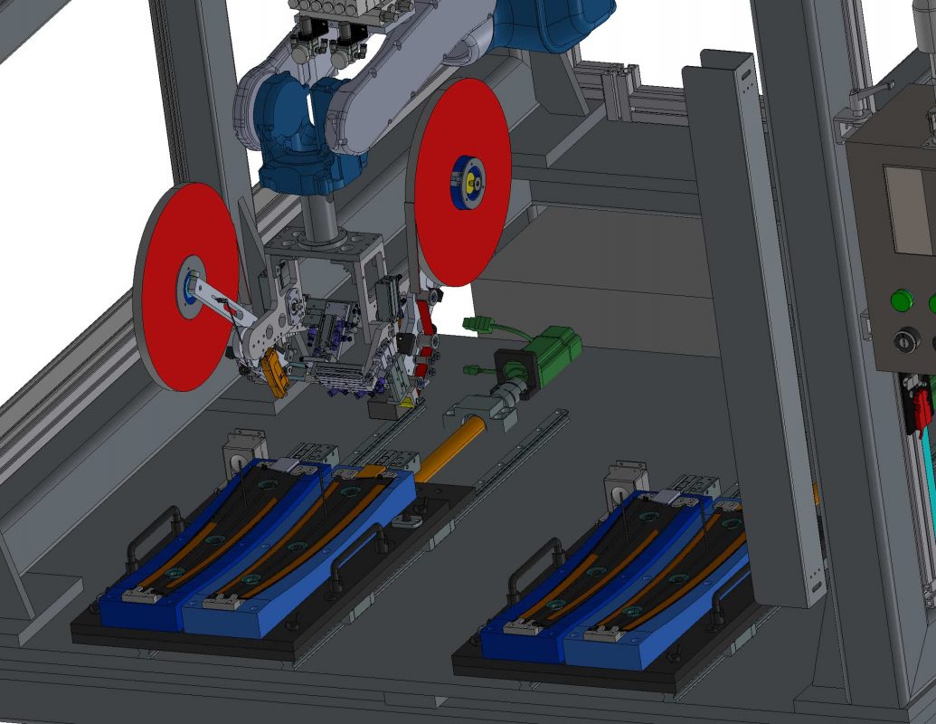 industrial 3D model Adhesive tape machine - MACHINE - WORLD
