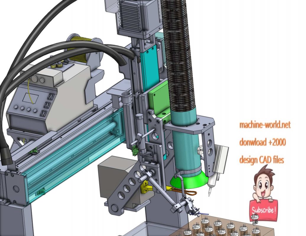 industrial 3D model LED welding machine - MACHINE - WORLD