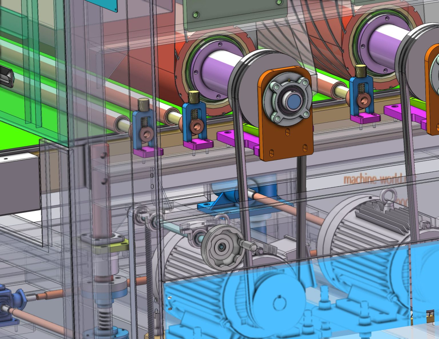 industrial 3D model Metal dent polisher - MACHINE - WORLD