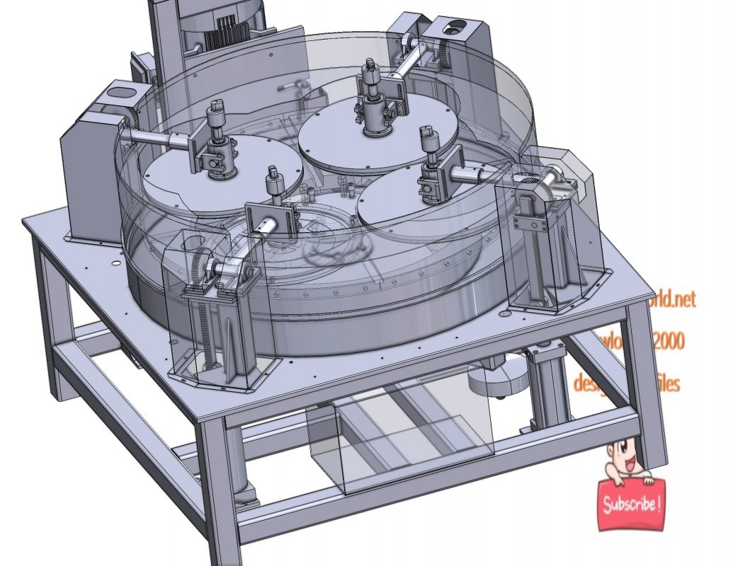 industrial 3D model Scanning machine - MACHINE - WORLD