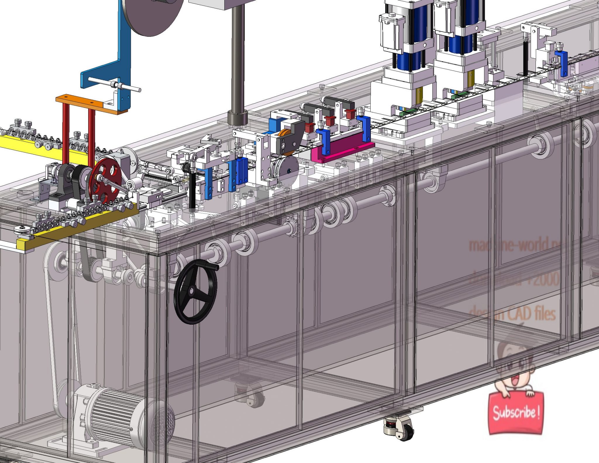 industrial 3D model Tape forming machine - MACHINE - WORLD